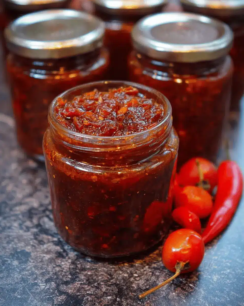 smoky tomato chilli chutney