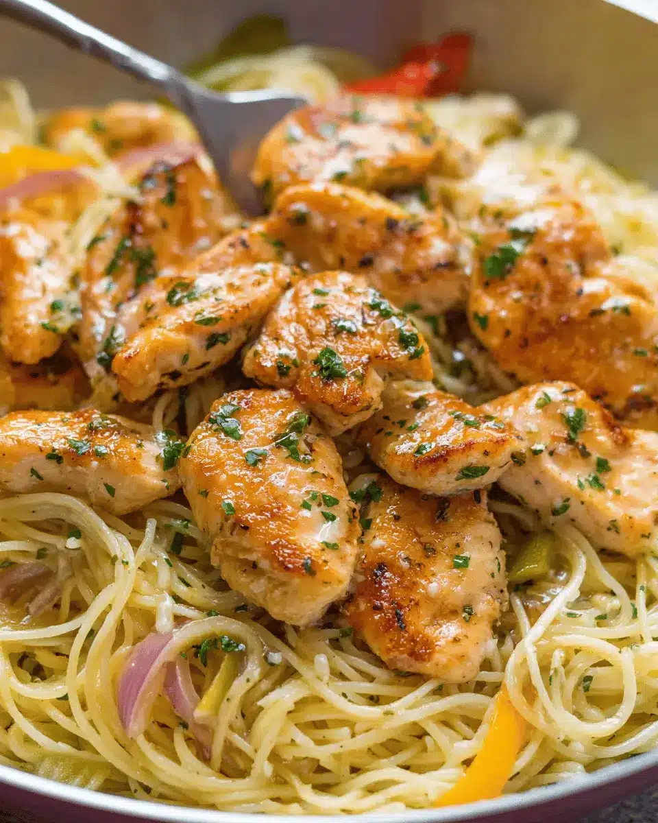 easy chicken scampi recipe